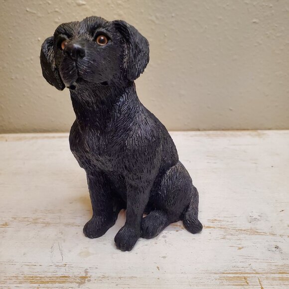 Accents | Black Labrador Lab Dog Puppy Statue Figurine | Poshmark